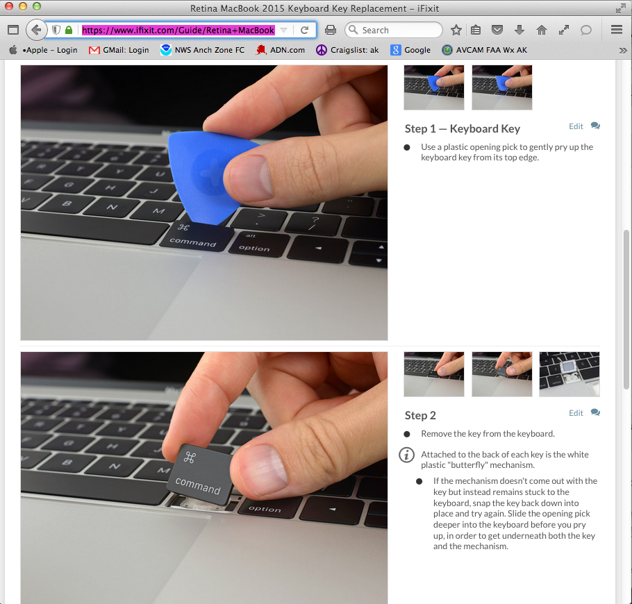 Anyone know how to reinstall a key on key… - Apple Community