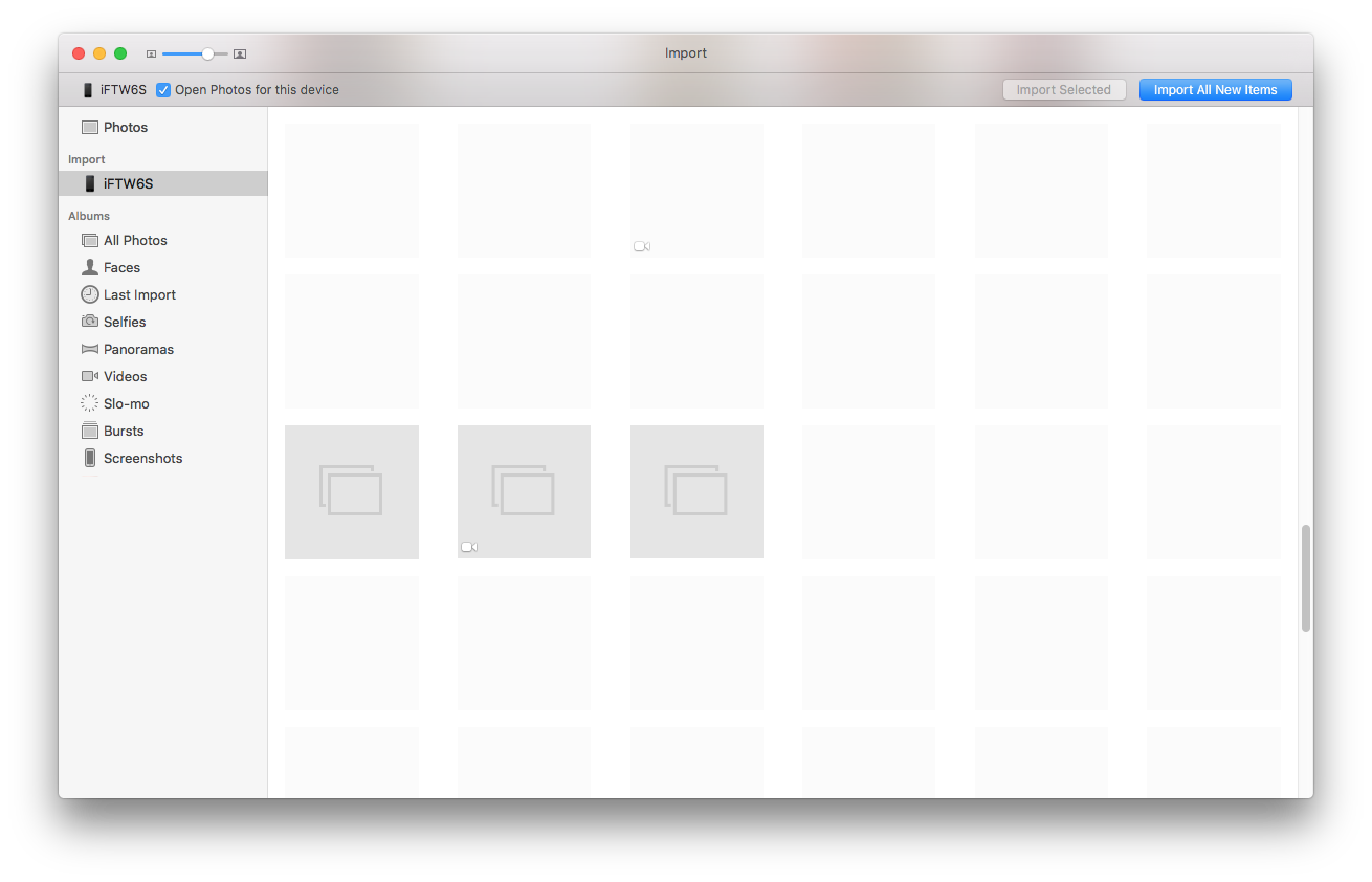importing photos.. I connect my iphone an… - Apple Community