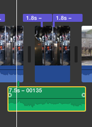 How do I lock Audio clip at playhead in i… - Apple Community