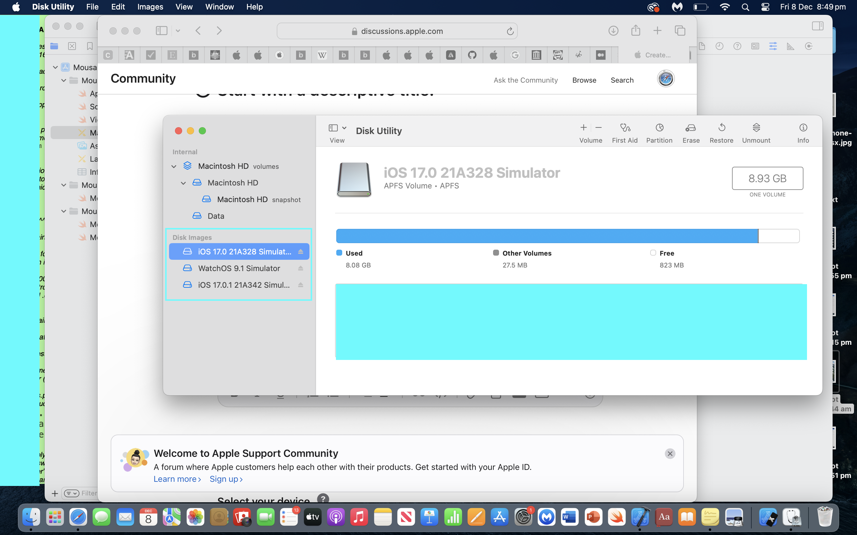 (Solution) Fixing error mounting image: 0… - Apple Community