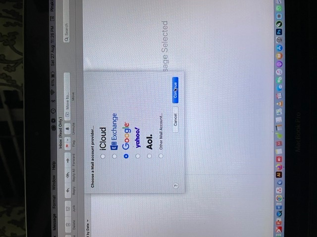 Google requires completing authentication… - Apple Community