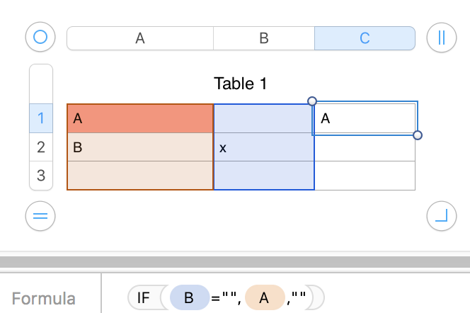 Conditional formatting/formula help - Apple Community