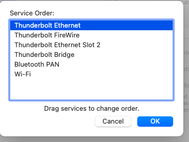 macbook air prefers wifi to LAN connection - Apple Community