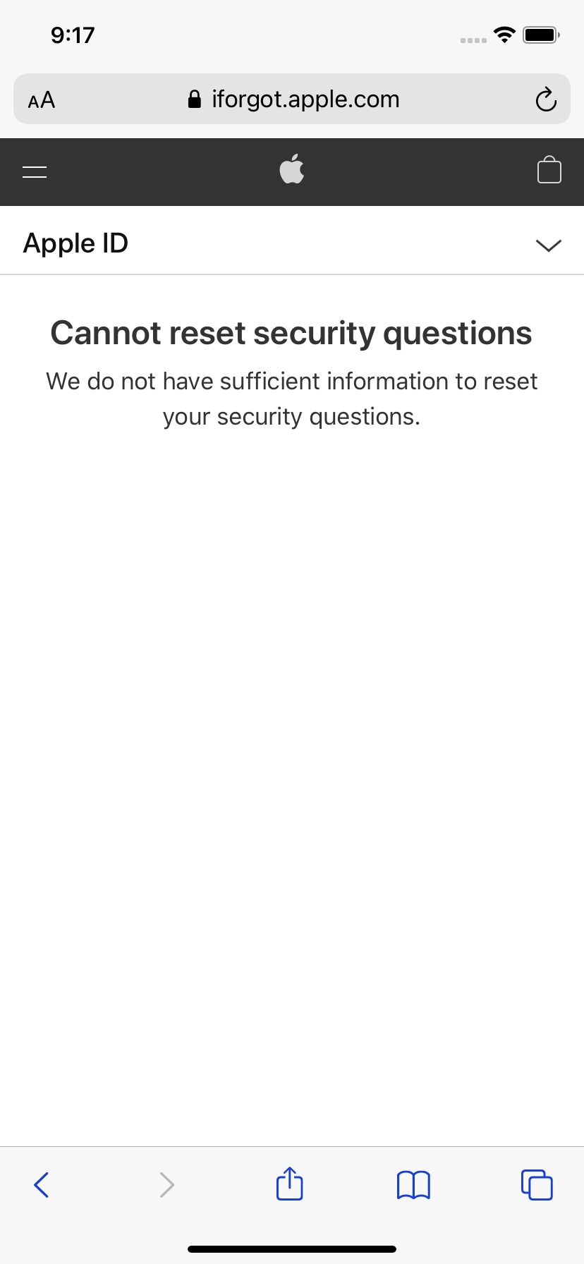 Too many incorrect verification attempts - Apple Community