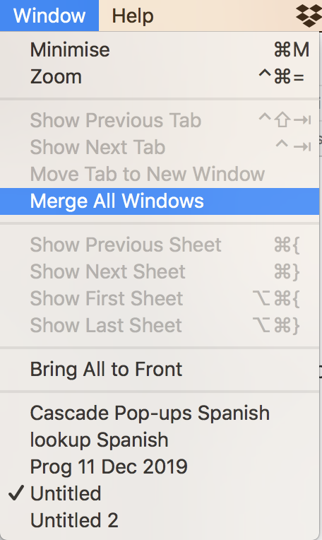 Numbers *open all files in one window* - Apple Community