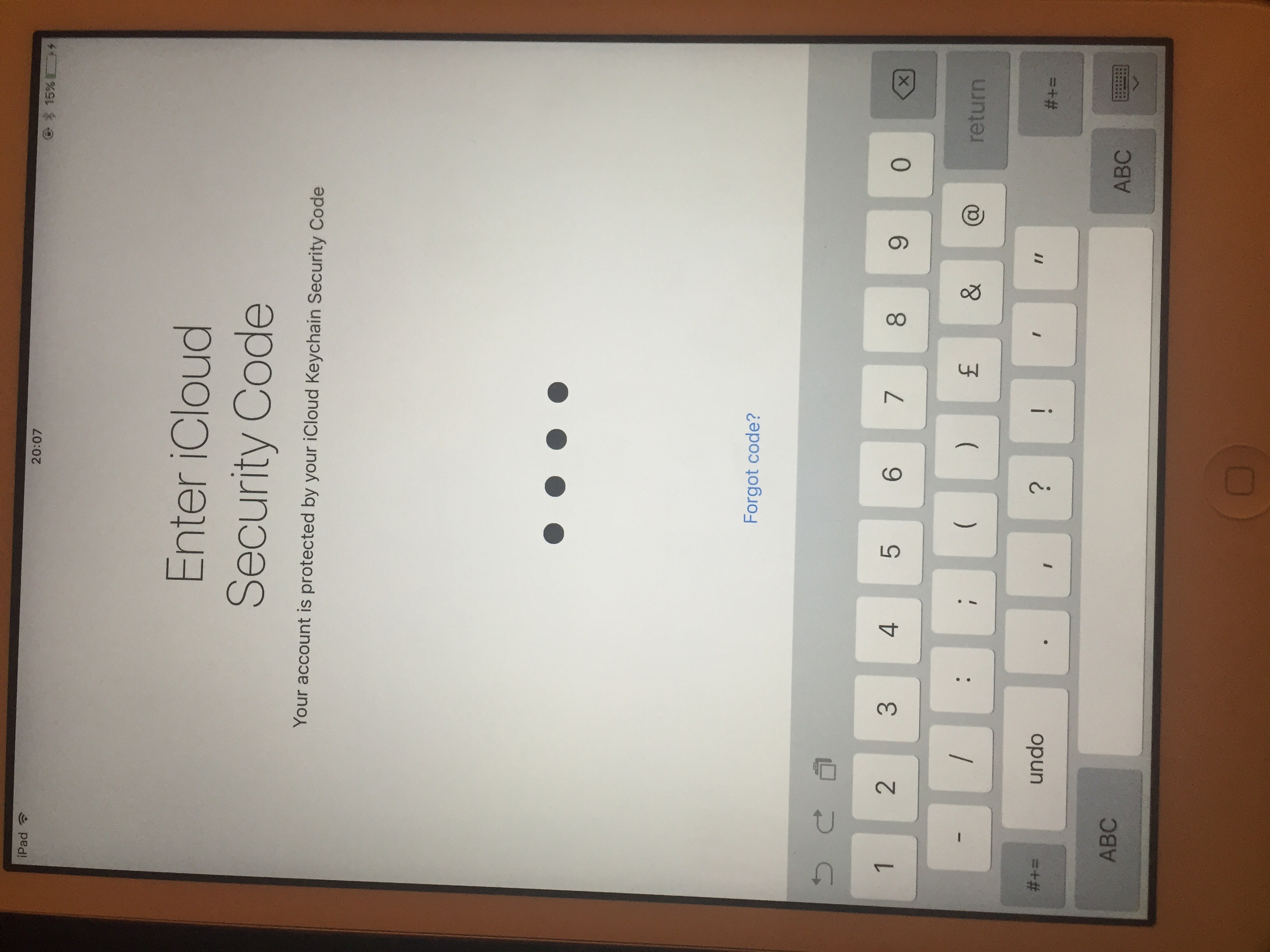 Locked out of iPad after update - Apple Community