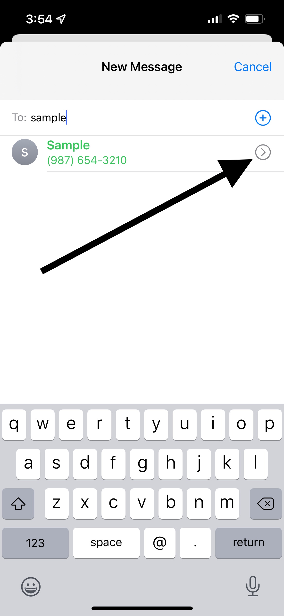 Re: Setting default number for text messa… - Apple Community
