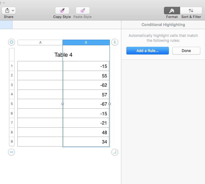 How do I get the negative numbers on my N… - Apple Community