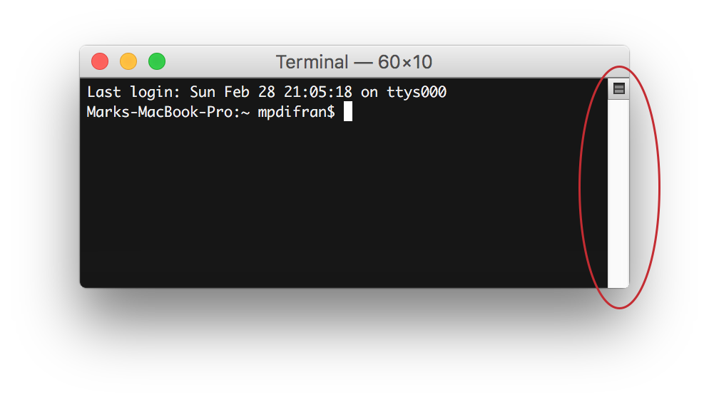 Remove side bar in Terminal app - Apple Community