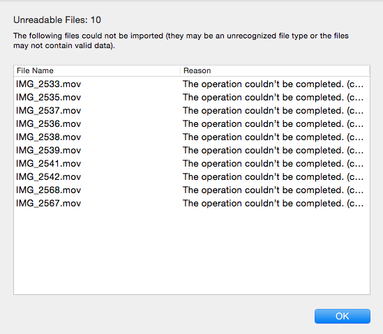 Photos does not import my videos - Apple Community