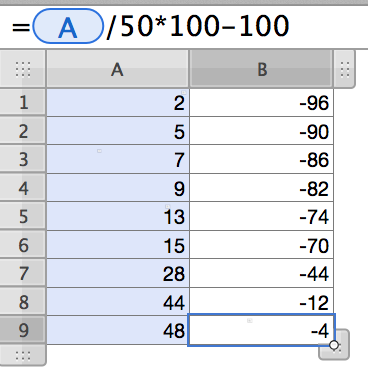 How do I add a formula to full column in … - Apple Community