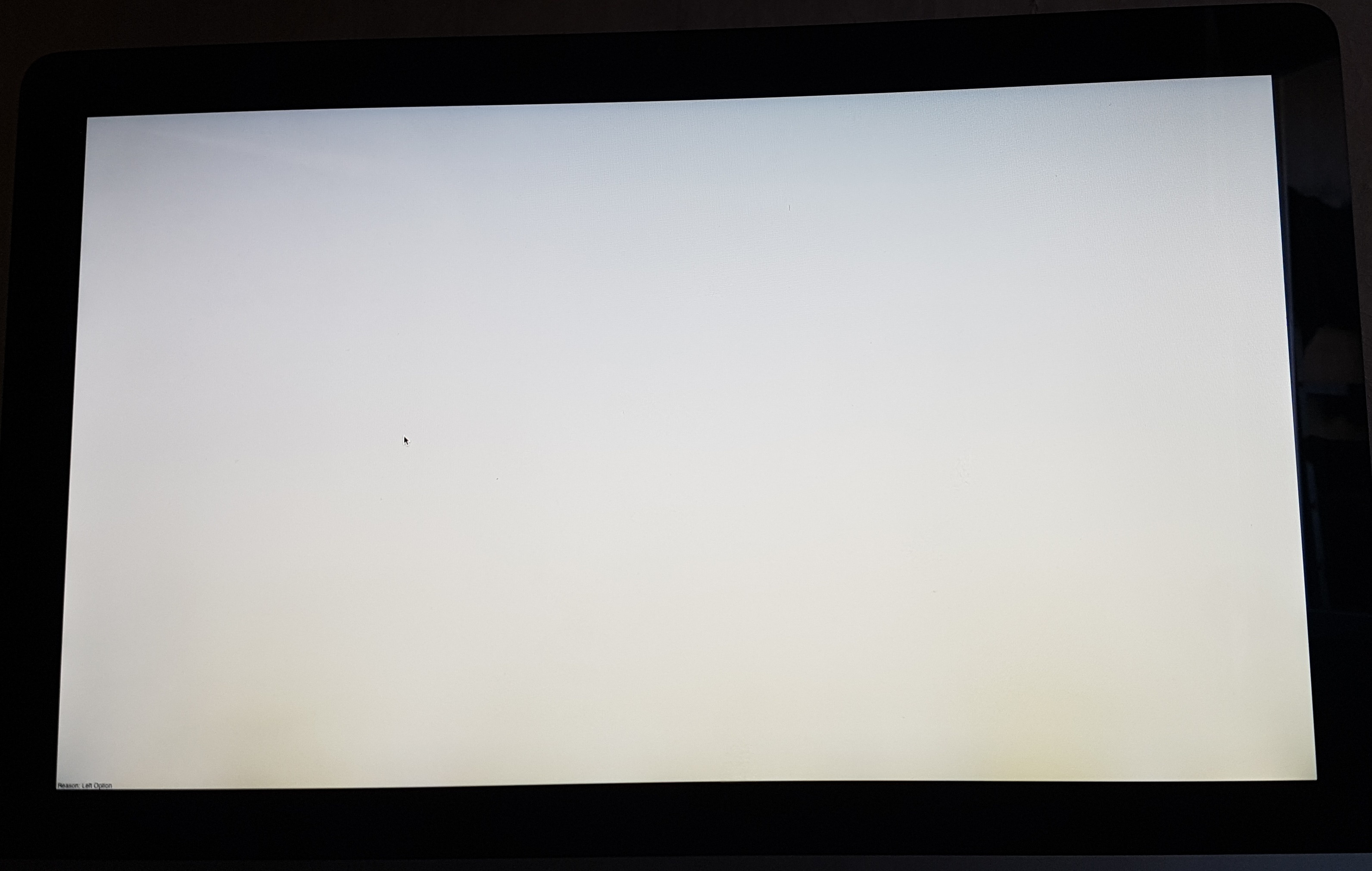 iMac 2009 option key does not show boot o… - Apple Community