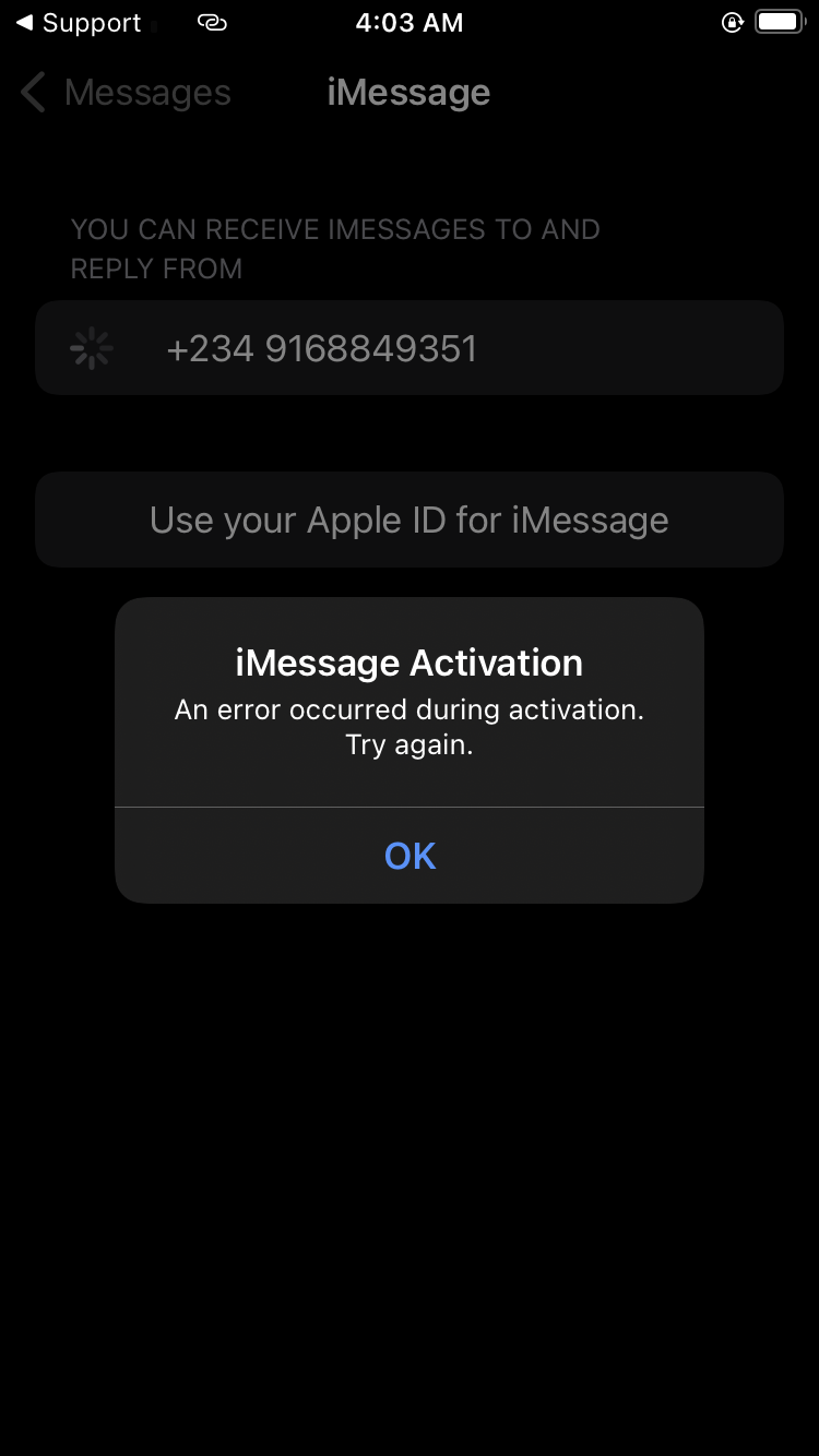 Help my iMessage please - Apple Community