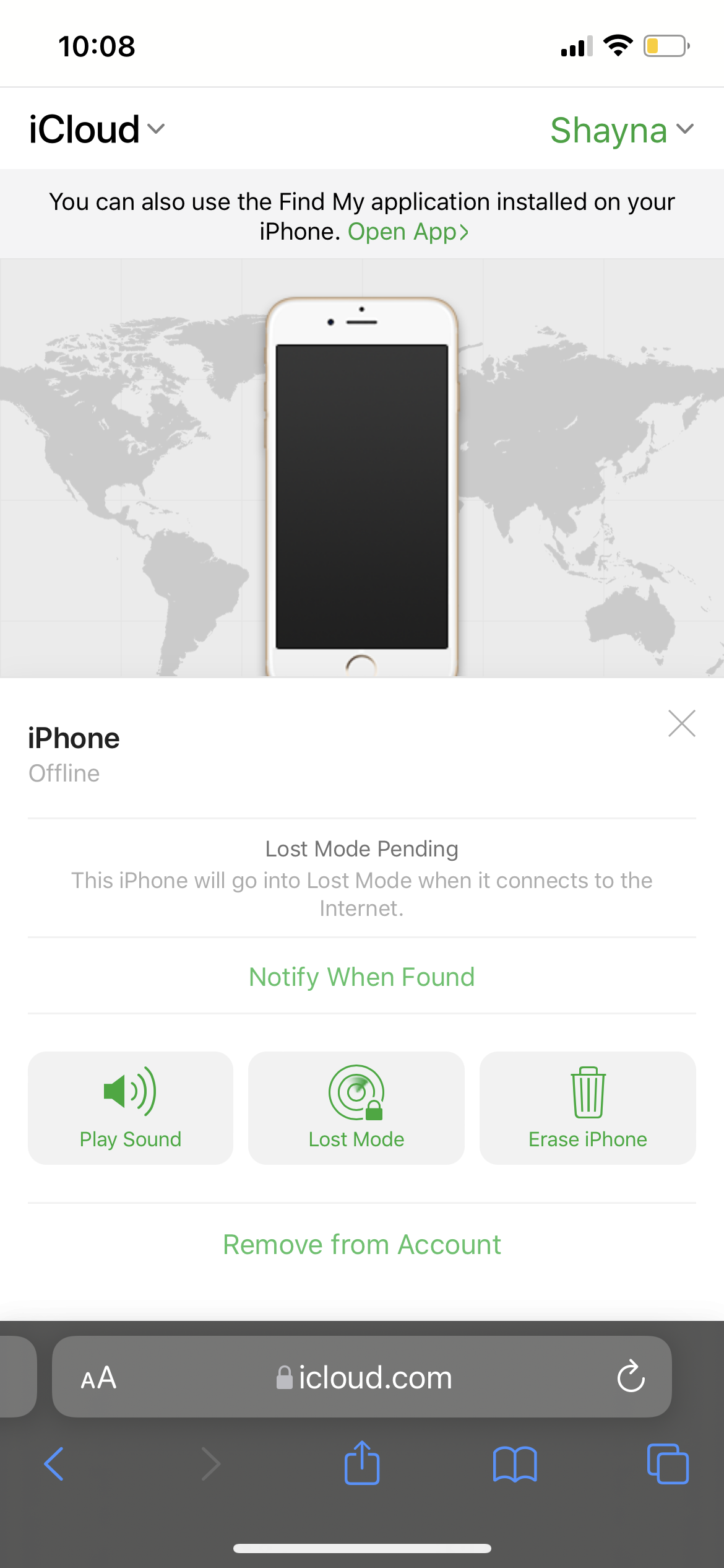 Stolen iphone - Apple Community