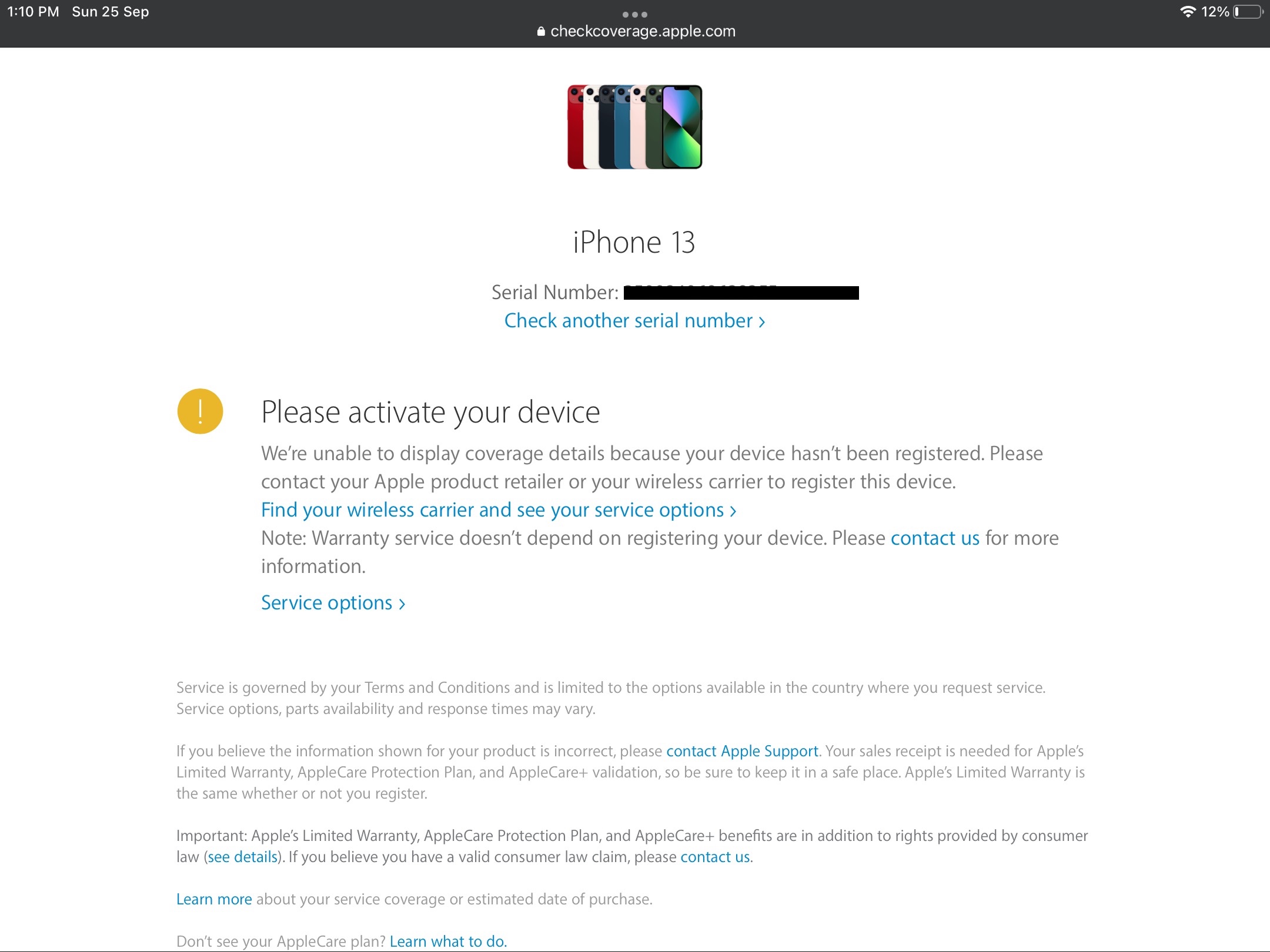 Newly bought iPhone 13 Not Activating - Apple Community