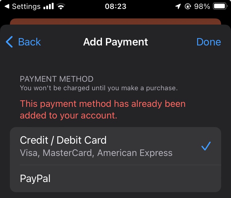 How do I update a card with a new expiry … - Apple Community