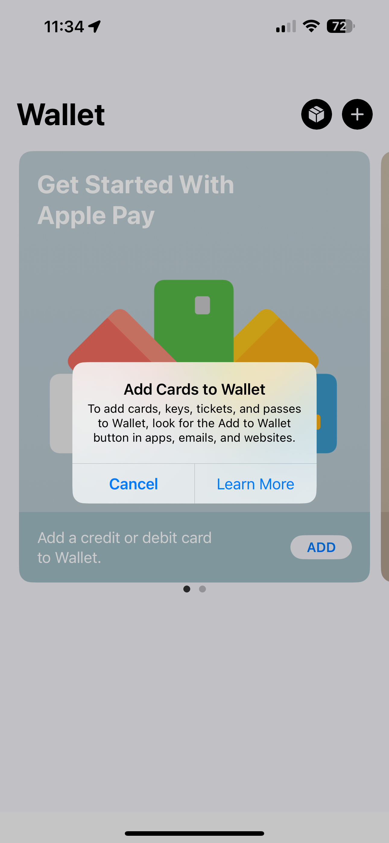 Unable to add cards on Apple Wallet - Apple Community