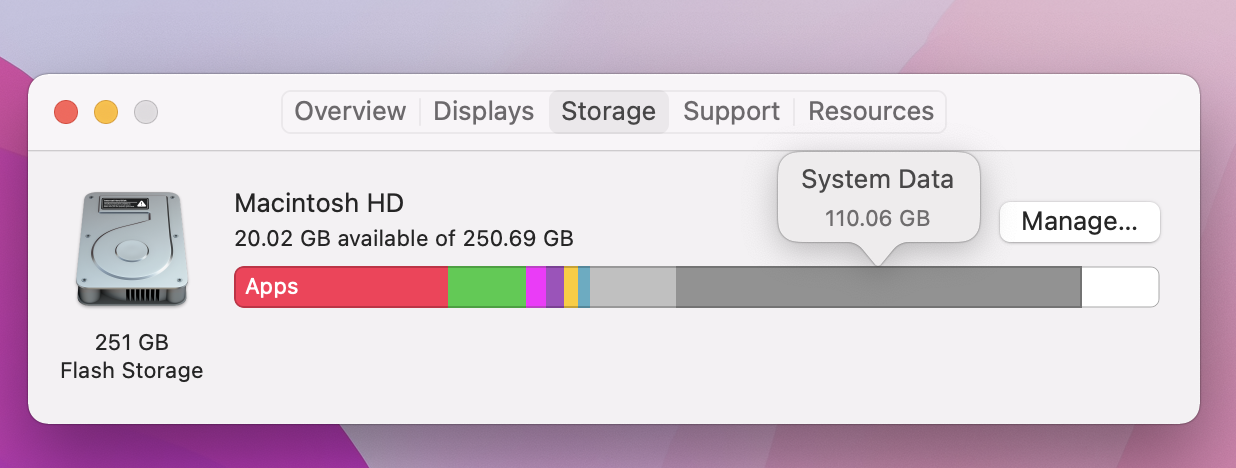 System Data sudden expansion??? - Apple Community