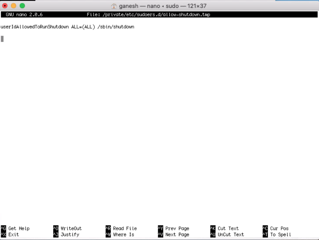 Wanting To Change Sudoers File In Mac OS … - Apple Community