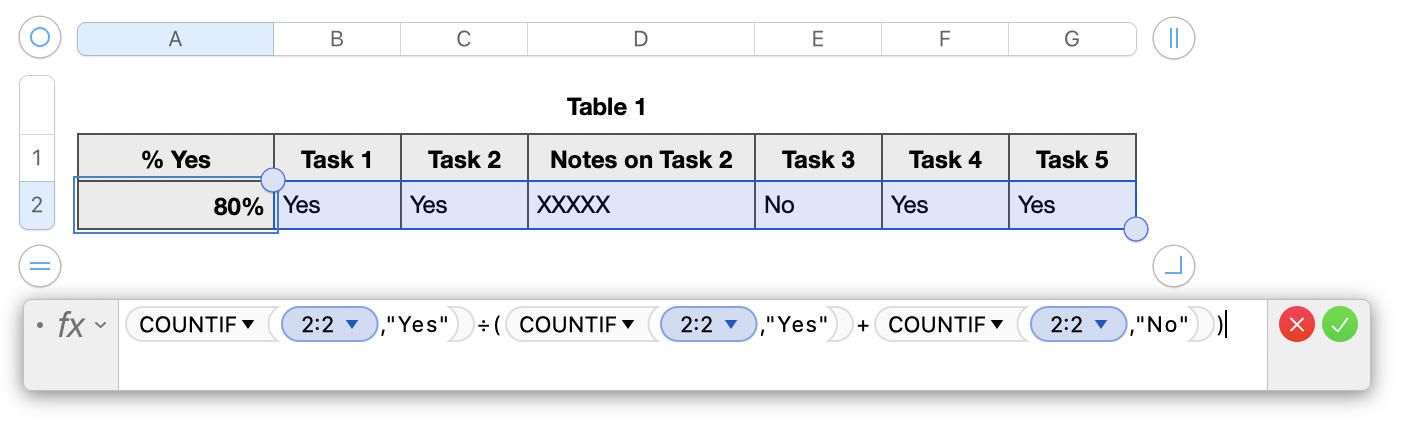 Numbers Formula Help - How To Skip Column… - Apple Community