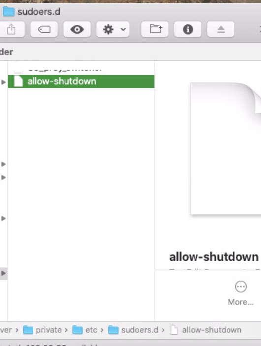 Wanting To Change Sudoers File In Mac OS … - Apple Community