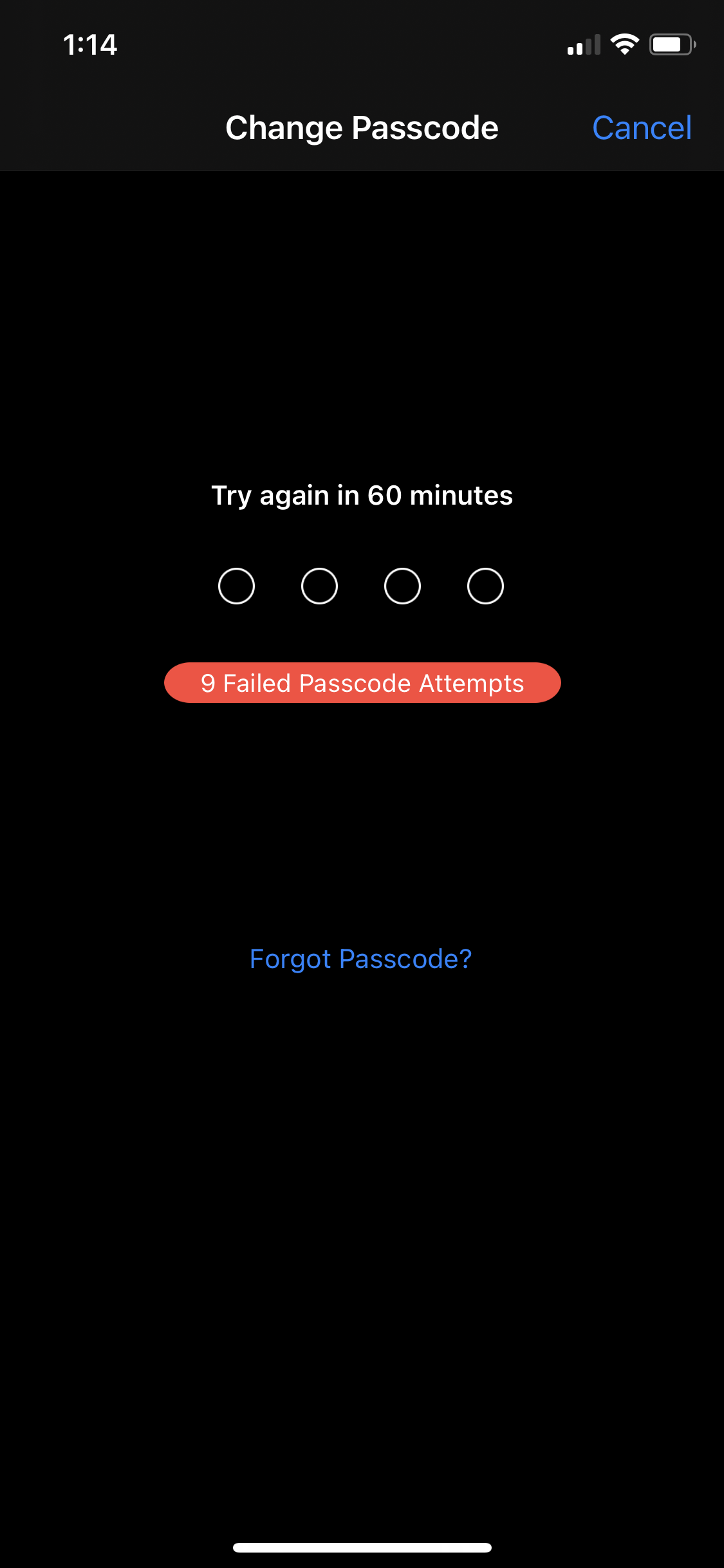 Forgot passcode for screen time doesn’t w… - Apple Community