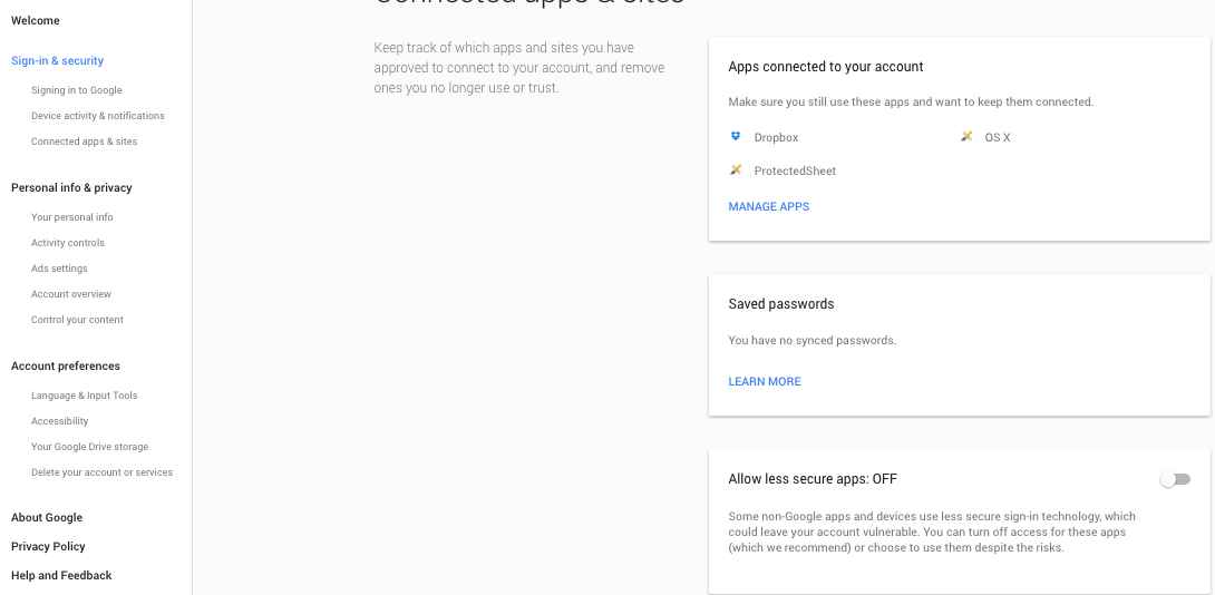 Logging in to the Google IMAP server “ima… - Apple Community