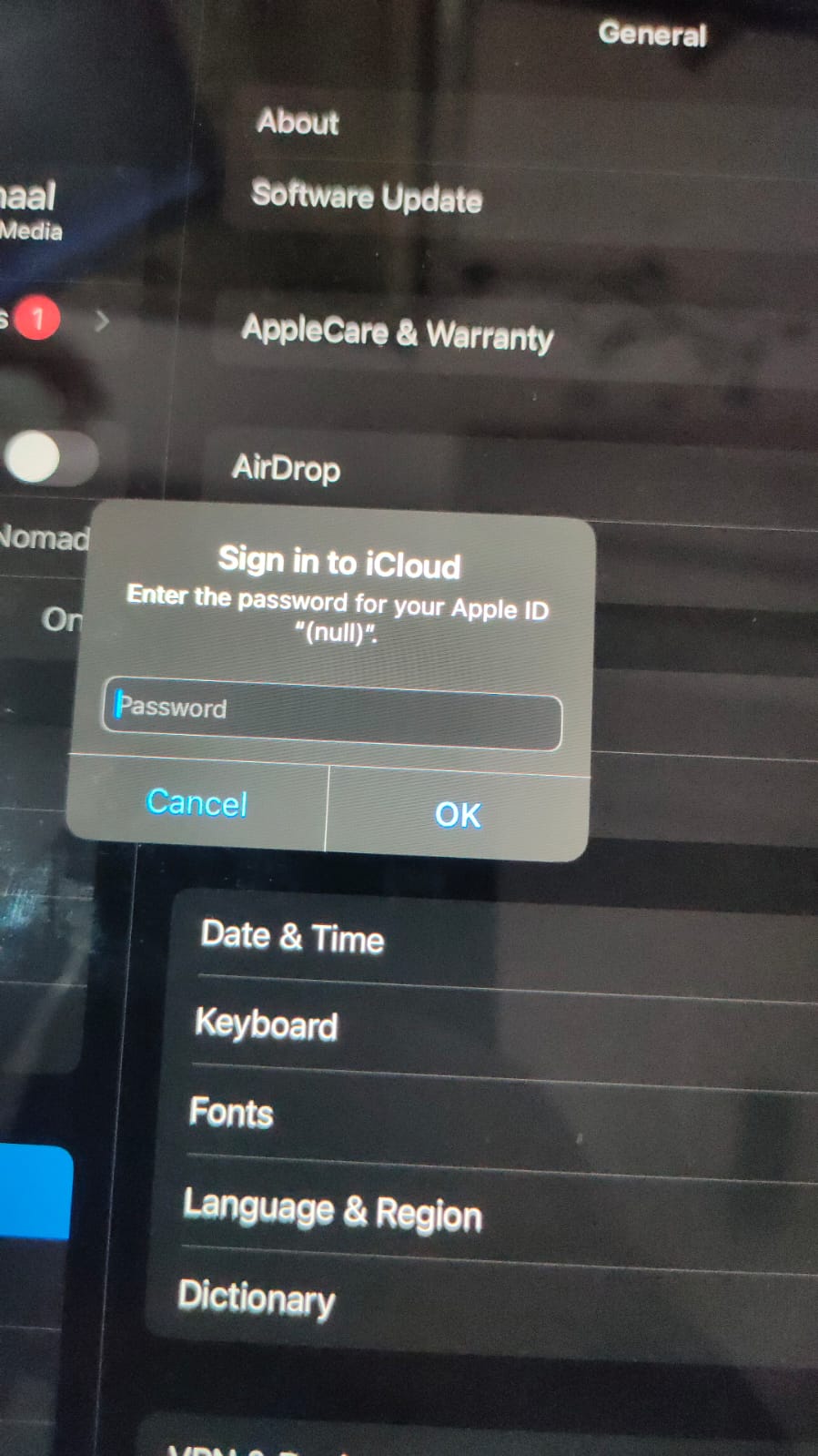 Enter the password for your Apple ID "(nu… - Apple Community