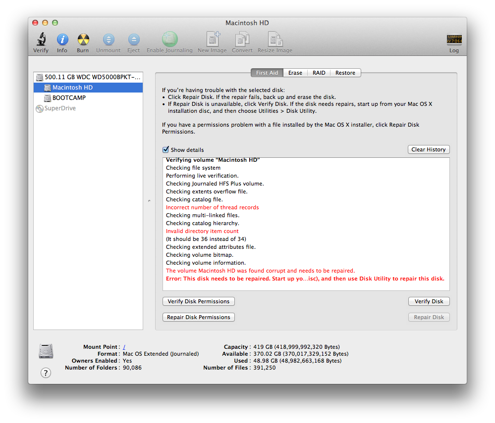 Software Update Saying Corrupt Image Fix Disk Utility Mac - socalrenew