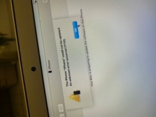 Error 1110 - Apple Community