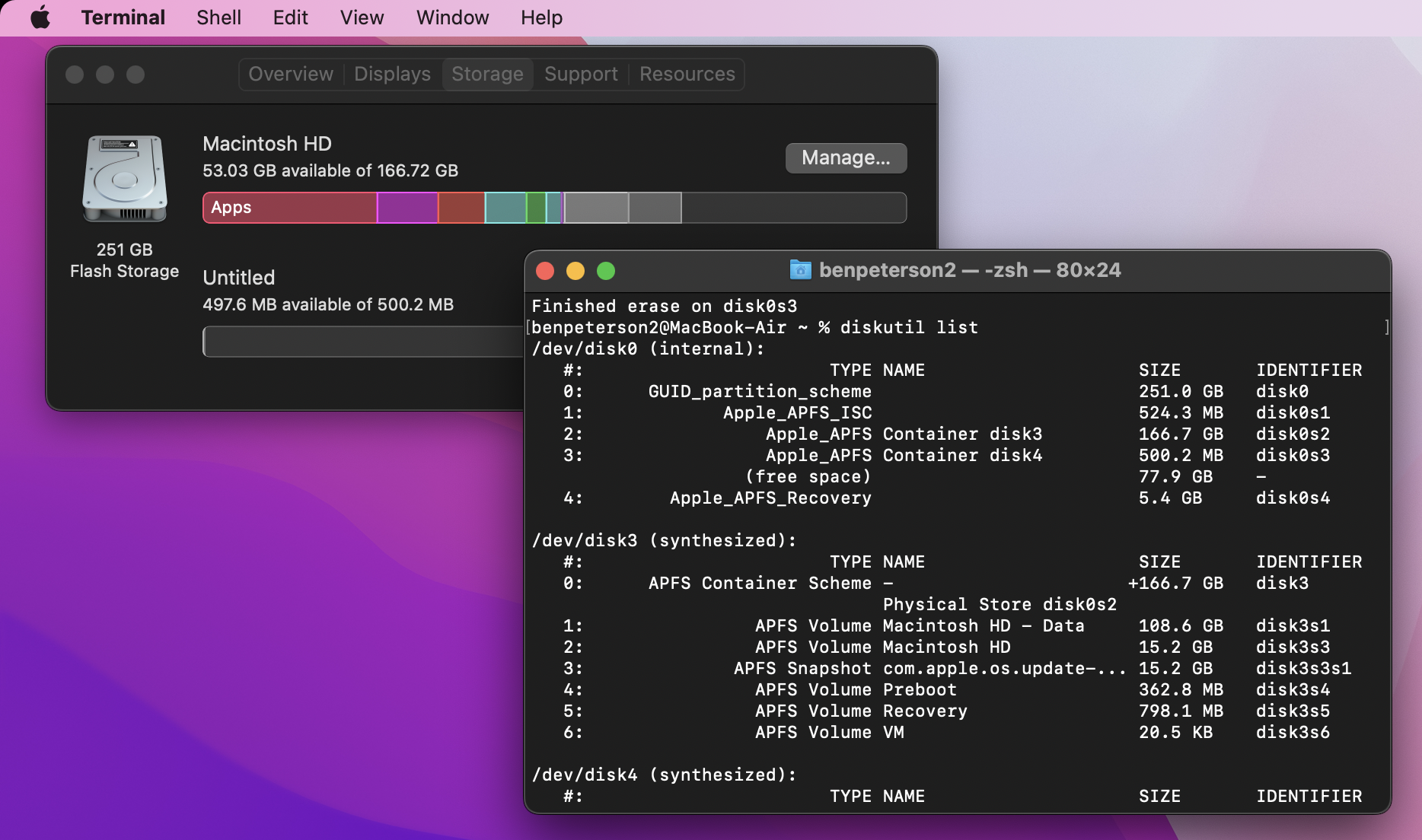 How to merge APFS volumes and regain "fre… - Apple Community