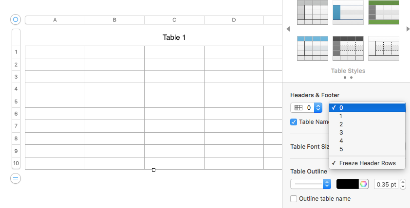 Multi Line Header - Apple Community