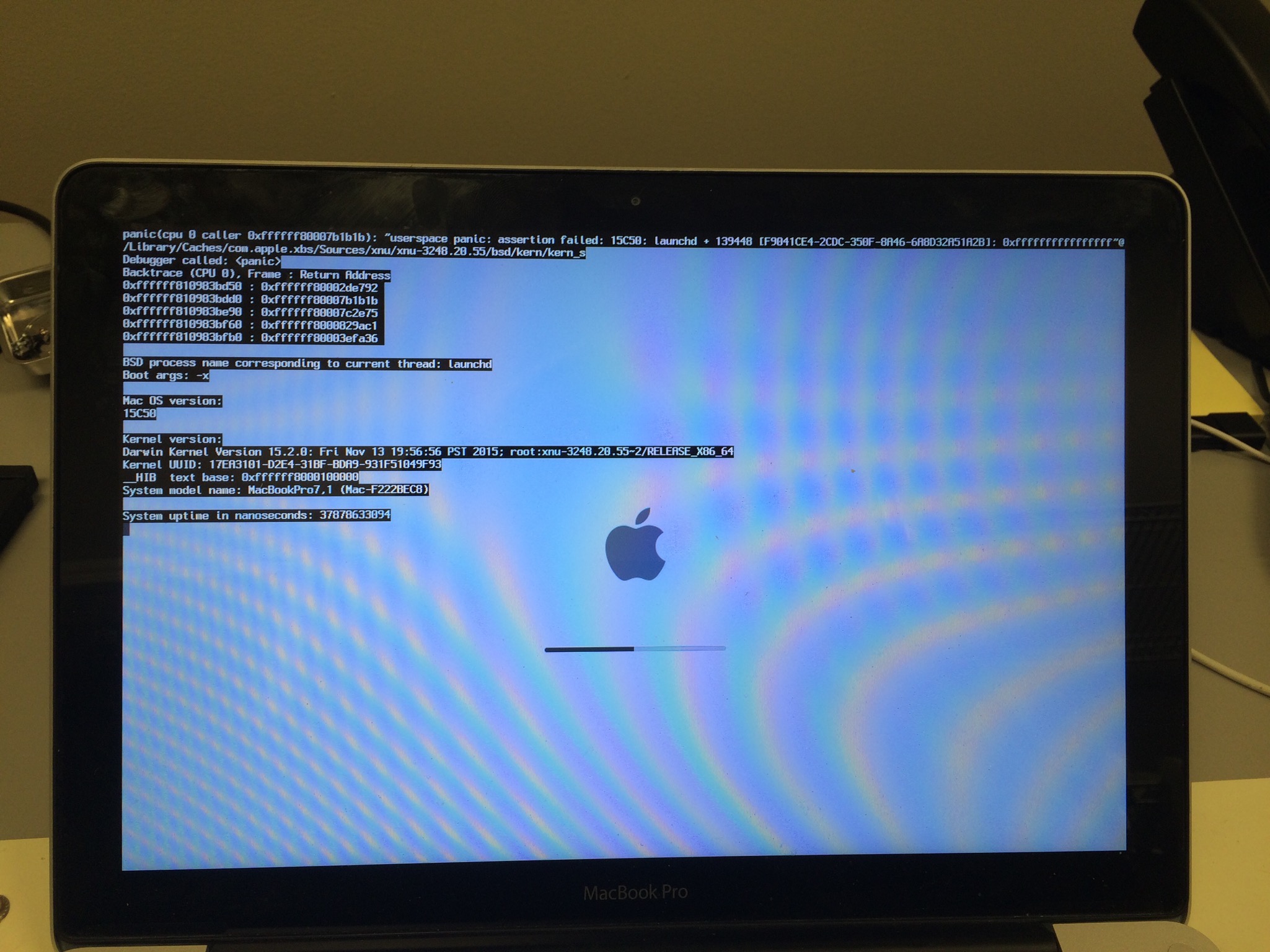 2010 Macbook Pro won't complete Boot - Apple Community