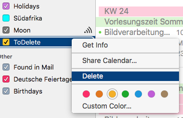 How to delete all calendar events? - Apple Community