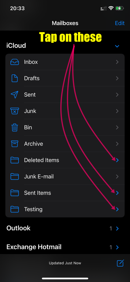 iCloud subfolders gone missing in iPhone … - Apple Community