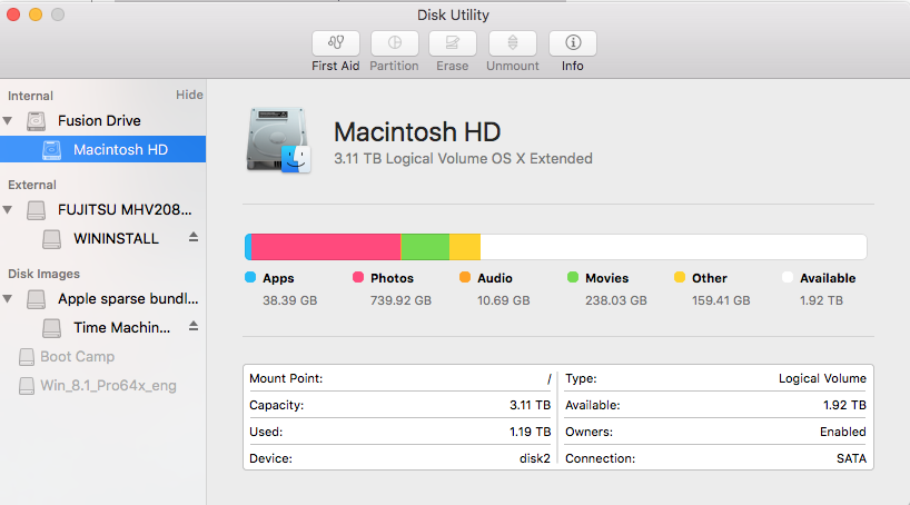 Partitioning Error in Boot Camp - Apple Community