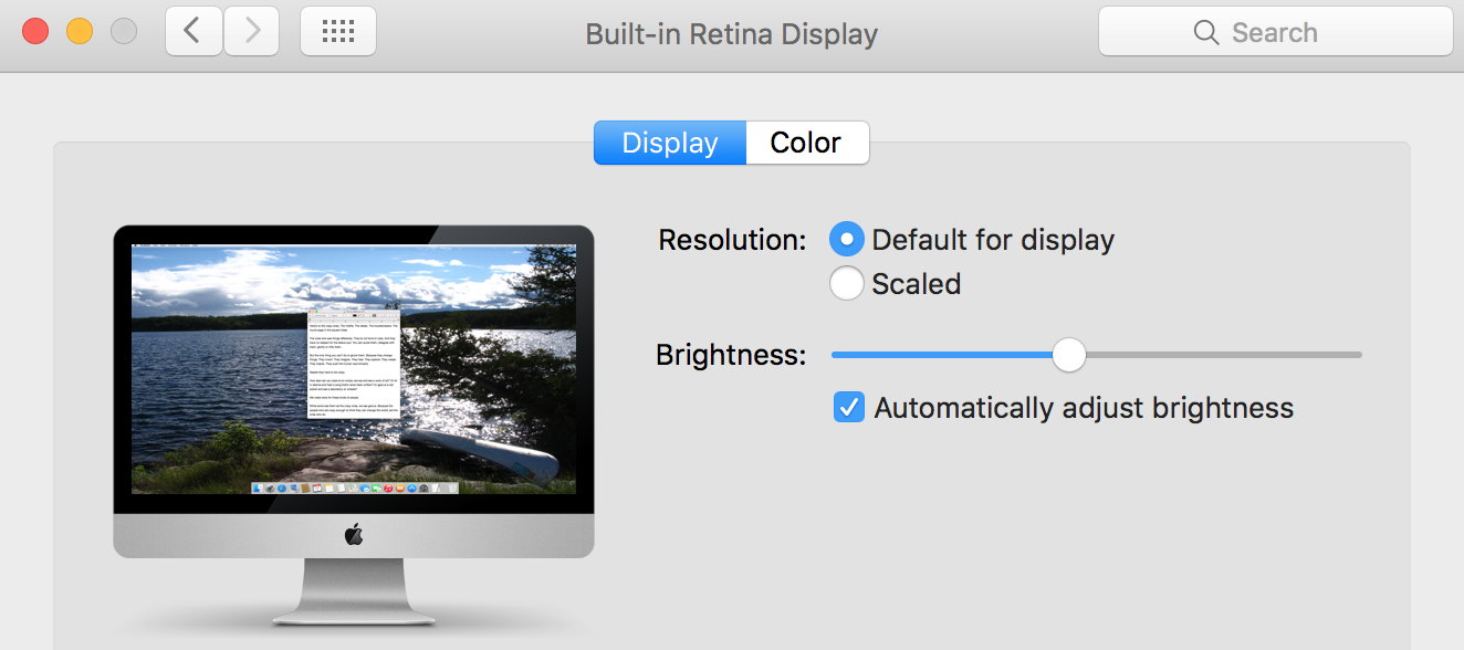 How to adjust contrast of iMac display? - Apple Community