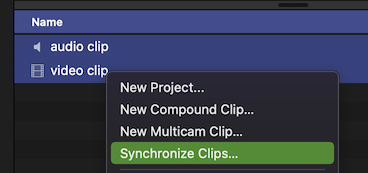 Synchronizing Audio and Video during spec… - Apple Community