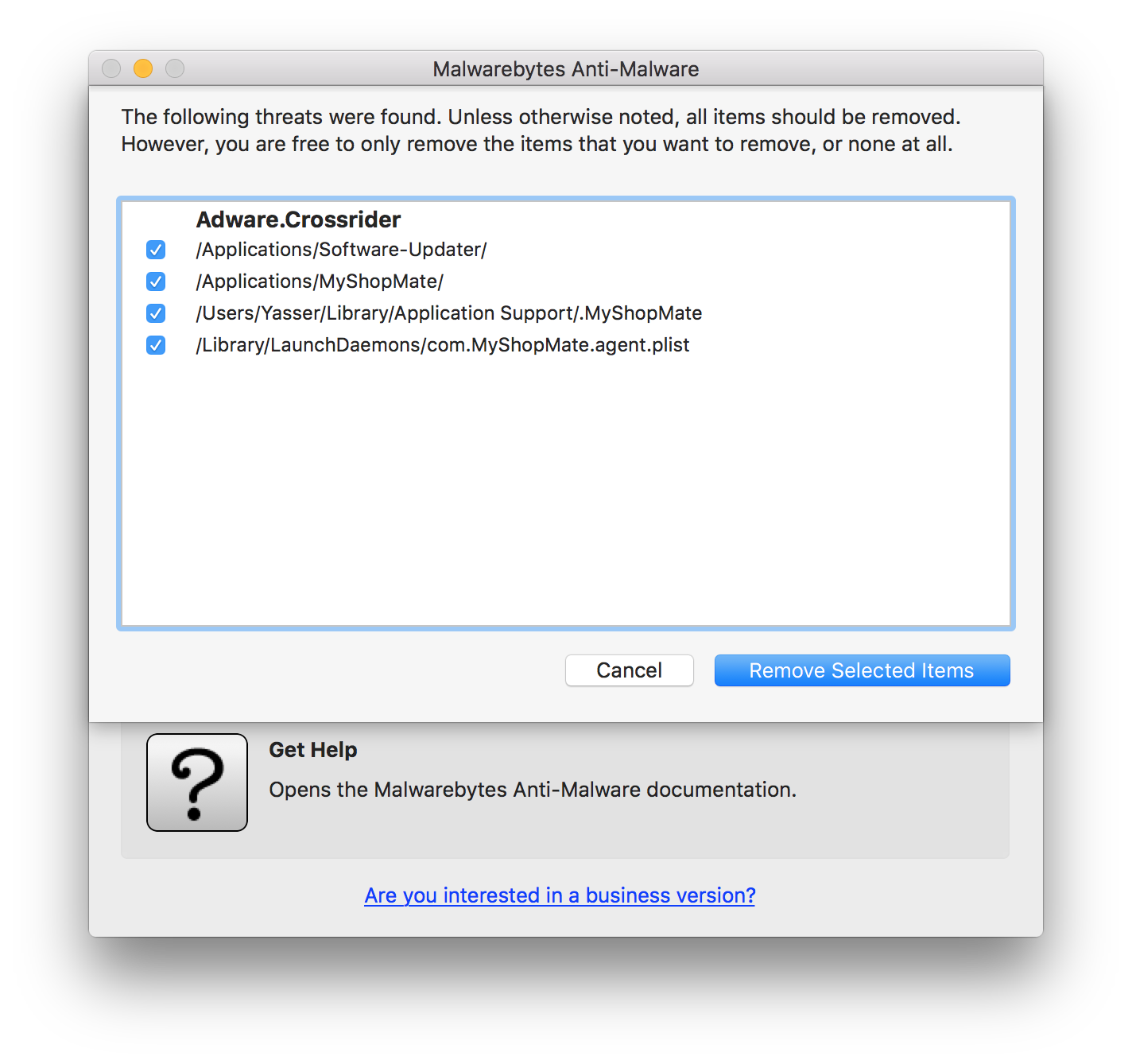 Codecfix malware - Apple Community