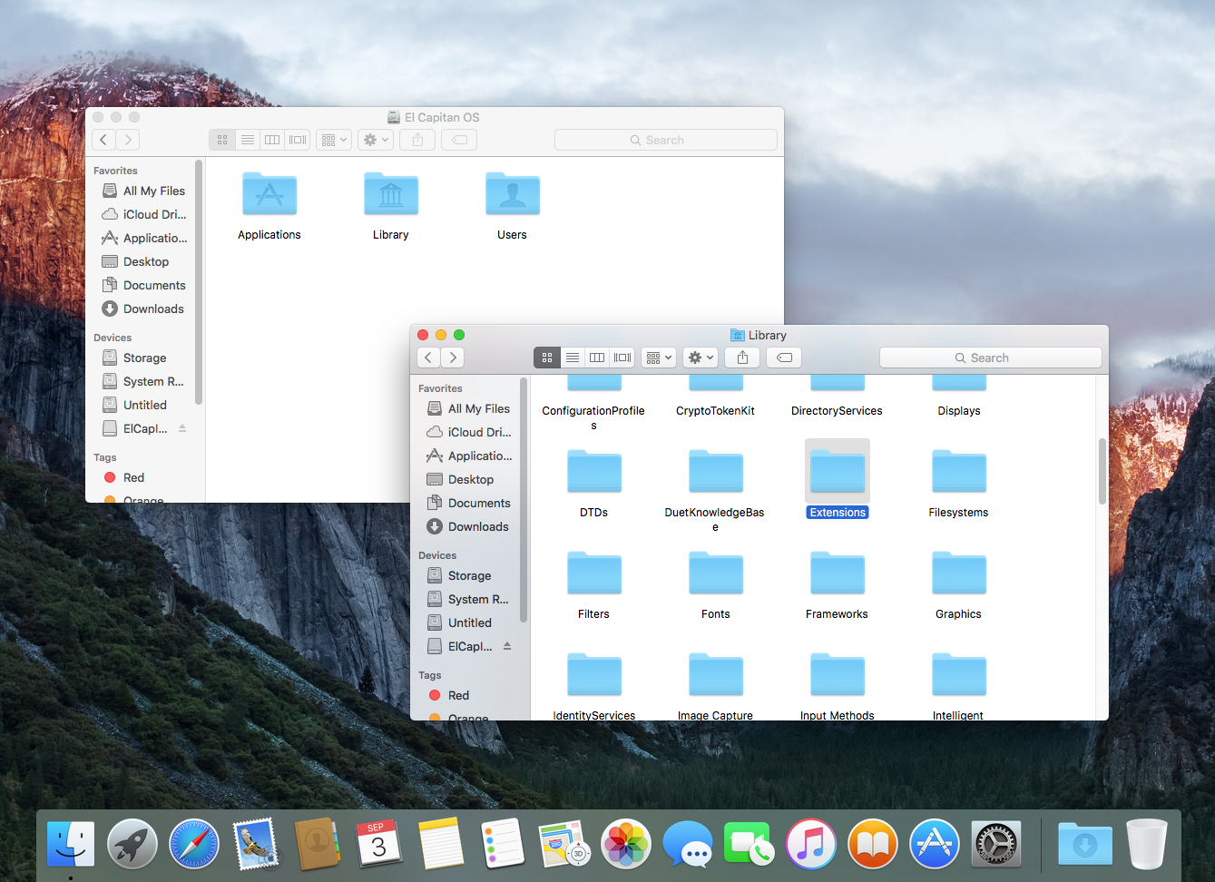 Need to access "S/L/E" in El Capitan... - Apple Community
