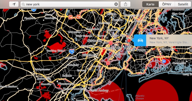 apple maps mac os dark screen - Apple Community