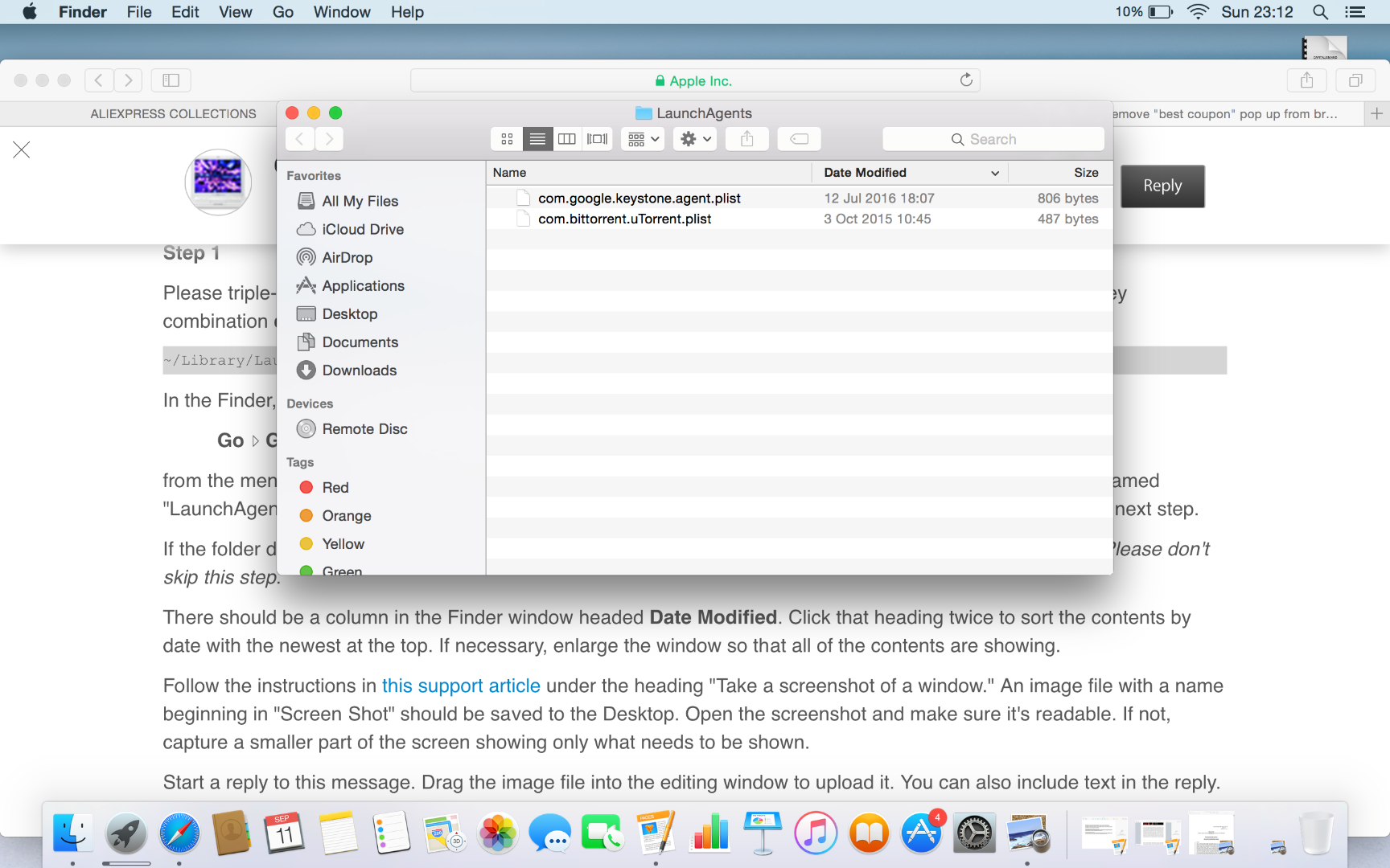How do I remove "best coupon" pop up from… - Apple Community