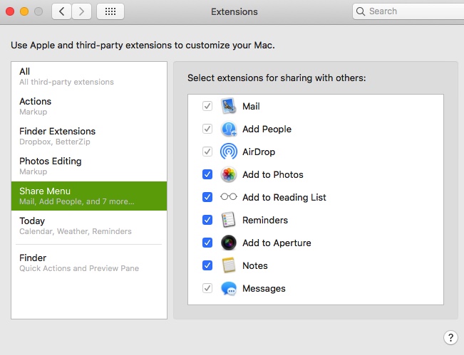 Facebook option is missing from share menu - Apple Community