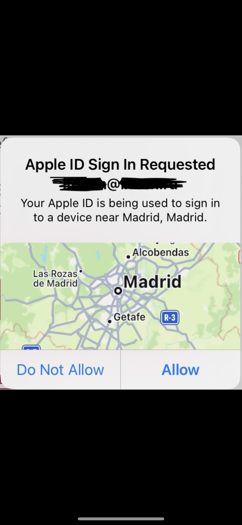 Unsolicited apple id sign in requests - Apple Community