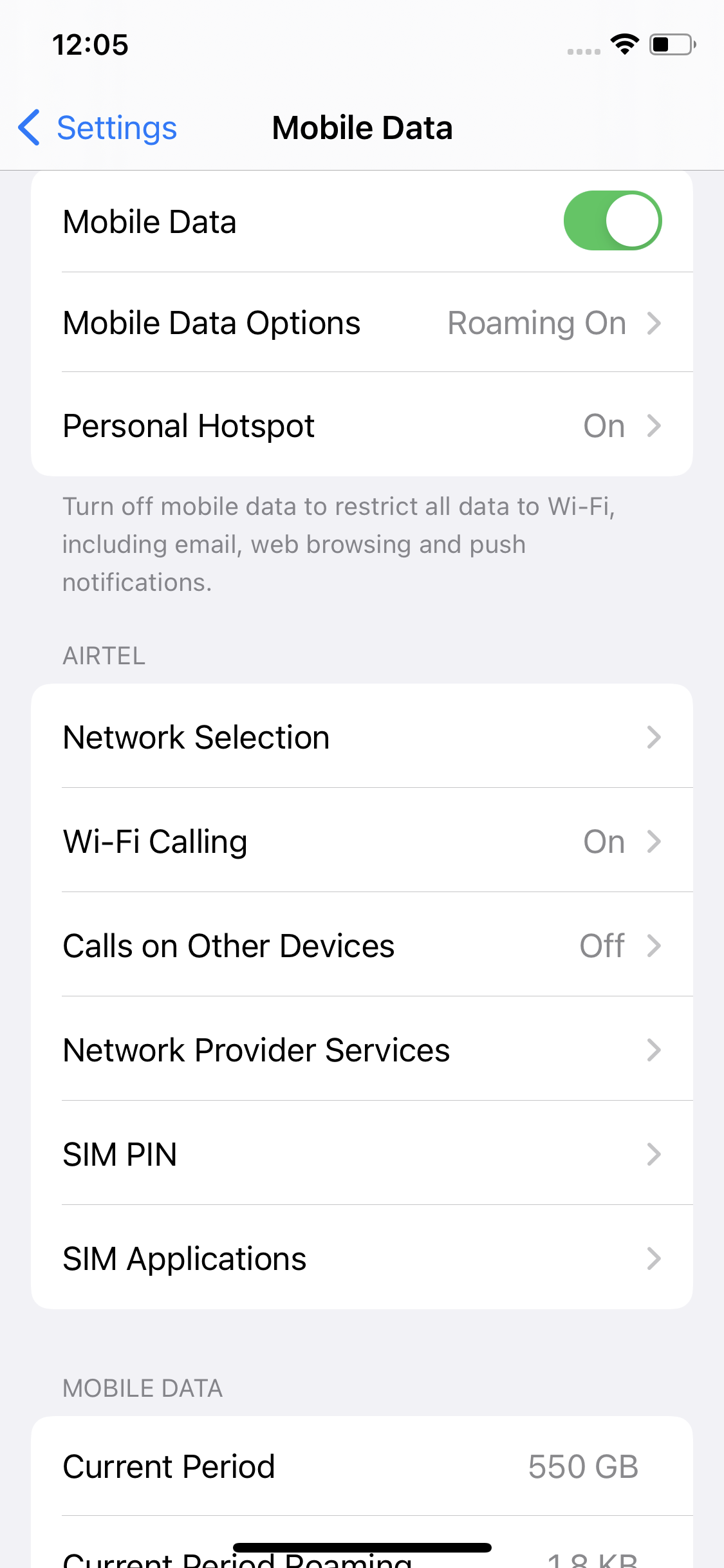 Add Data Plan not showing in iphone x - Apple Community