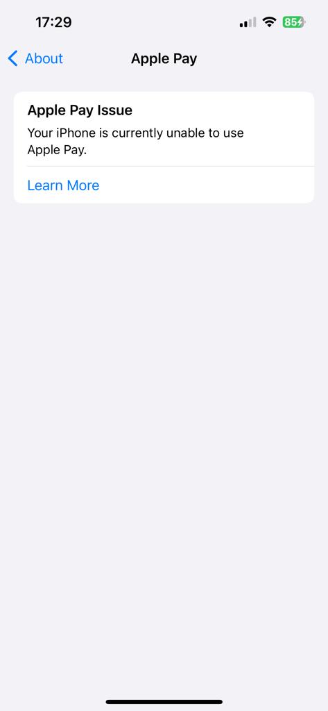 iOS 17 Apple Pay Issue - Apple Community