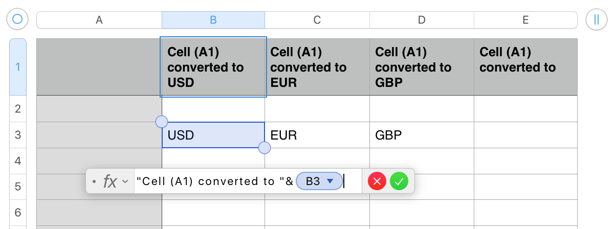 How to convert a cell reference value to … - Apple Community