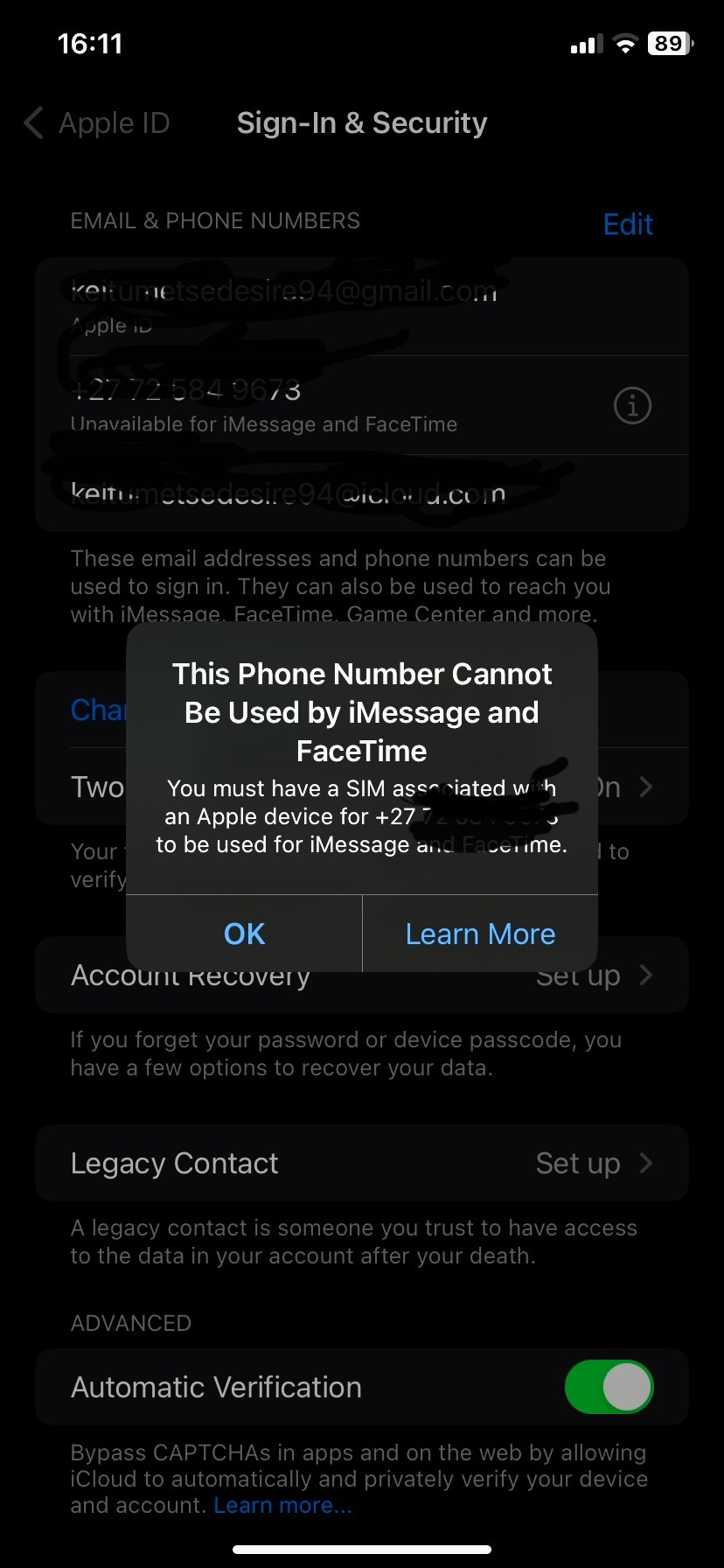 How can I make my Messages work with my p… - Apple Community