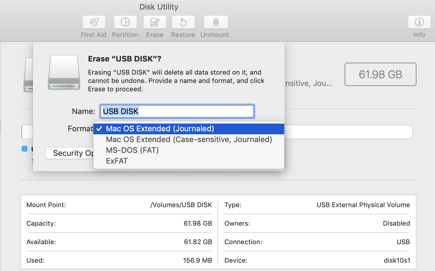 GUID Partition Table Scheme error when cr… - Apple Community