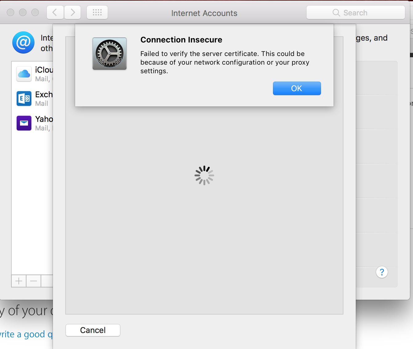 Connection Insecure Mac Gmail - celebrityfree